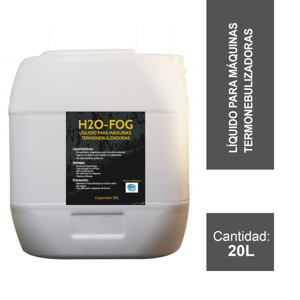 H2O-FOG X 2O LTRS LIQUIDO PARA MAQUINAS TERMONEBULIZADORAS – QUATS ...